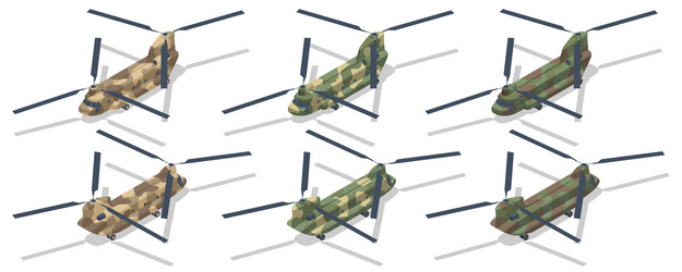 Chinook Helicopter Vector Images (37)