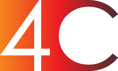 Letter c concept logo design Royalty Free Vector Image