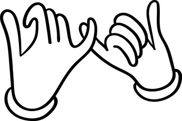 Free Symbol Pinky Hand Vector Images (16)