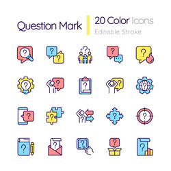 Deep question mark pitfall Royalty Free Vector Image