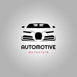 Set of automotive auto style car logo design Vector Image