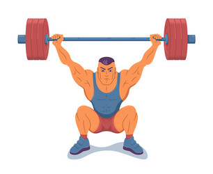 Barbell Snatch Vector Images (83)