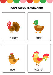 Cartoon Duck Flashcard Vector Images (84)