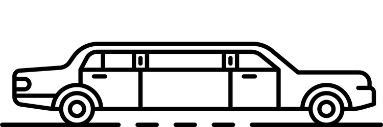 Outline Limousine Limo Vector Images (over 260)