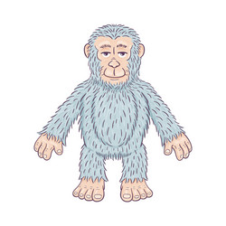Yeti cartoon Royalty Free Vector Image - VectorStock