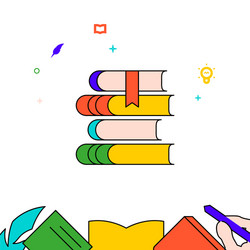 Books Stack Logo Vector Images (over 2,000)