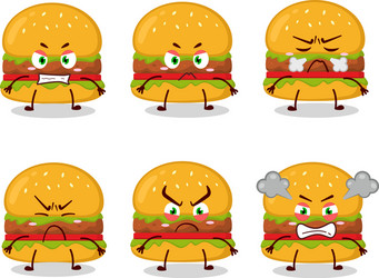 Angry Hamburger Vector Images (96)