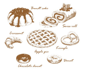 Baked Good Vector Images (over 6,400)