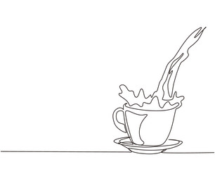 Closeup hand pouring tea hand drawn Royalty Free Vector