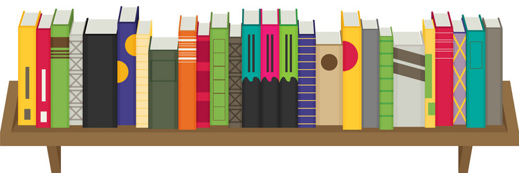 Bookshelf Cartoon Vector Images (over 6,500)