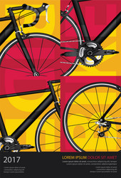 Cycling poster Royalty Free Vector Image - VectorStock