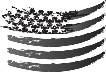 American Flag Grayscale Vector Images (46)
