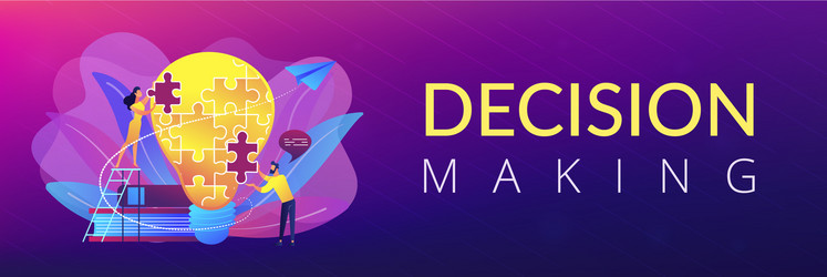 Business mission concept banner header Royalty Free Vector