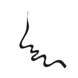 Abstract drawing profile face trendy portrait art Vector Image