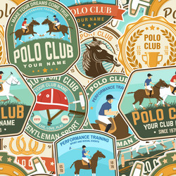 Seamless sports pattern Royalty Free Vector Image