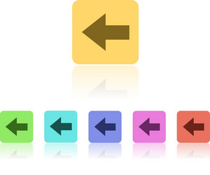 Modern folder icon set Royalty Free Vector Image