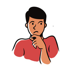 Thinking Avatar Vector Images (over 9,600)