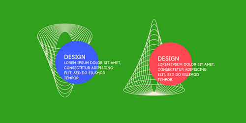 A set different elements in doodle style Vector Image