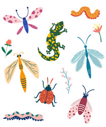 Insects Cute Cartoon Vector Images (over 29,000)