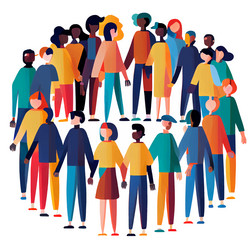 Diversity people group Royalty Free Vector Image