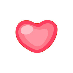 Red jelly cartoon Royalty Free Vector Image - VectorStock