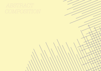 Abstract geometric patterns of parallel lines Vector Image