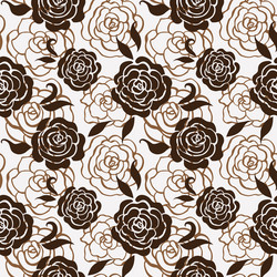 Seamless floral pattern with roses Royalty Free Vector Image