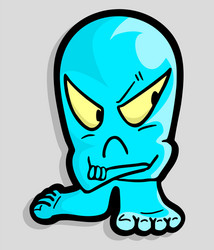 Angry Puppet Cartoon Vector Images (85)