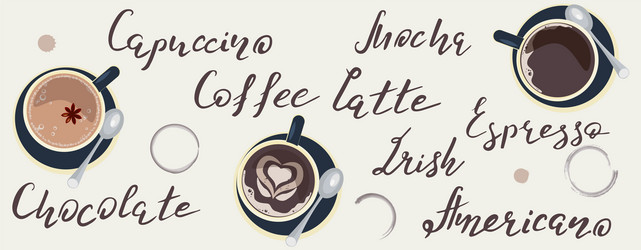 Menu Template Restaurant Cafe Horizontal Vector Images (over 460)