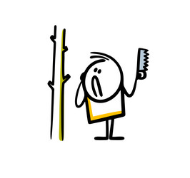 Worried Stickman