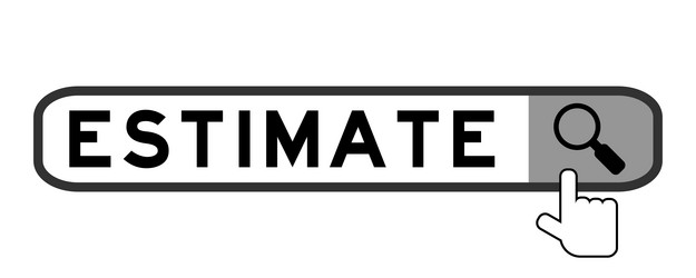 Estimate Estimation Vector Images (over 8,200)