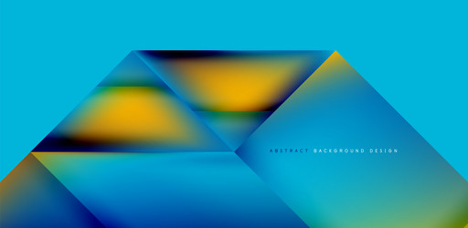 Dynamic triangle composition abstract background Vector Image