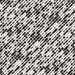 Black and white irregular rounded dashed lines Vector Image