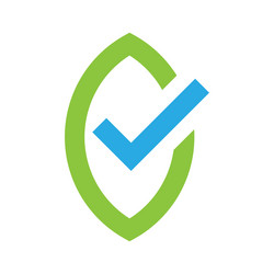 Safe choice icon isolated on white background Vector Image