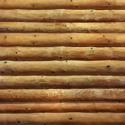 Log Cabin Wall Texture Seamless