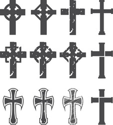 Way of the cross Royalty Free Vector Image - VectorStock