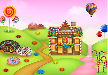Castle Candy Land Vector Images (over 140)