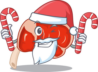 Prime rib cartoon character design as talented Vector Image