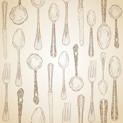Silverware Pattern Vector Images (over 1,700)