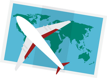 Map paper guide icon Royalty Free Vector Image