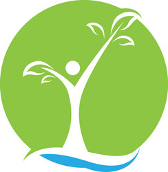 Family tree ogo design template Royalty Free Vector Image