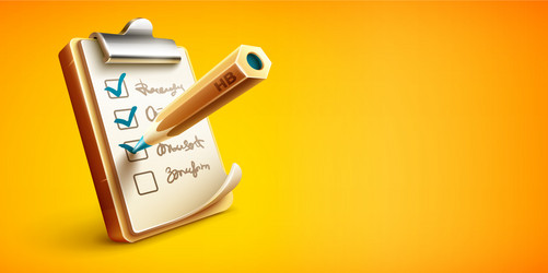 Checklist Things Drawing Vector Images (55)