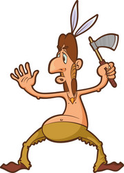 Native American Cartoon Vector Images (over 3,800)