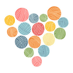 Yarn Heart Shape Vector Images (over 120)
