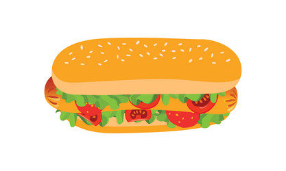 Sub Sandwich Vector Images (over 670)