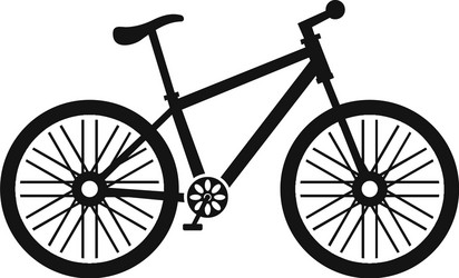Tandem bicycle Royalty Free Vector Image - VectorStock