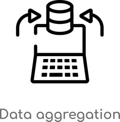 Data Aggregation Vector Images (over 300)