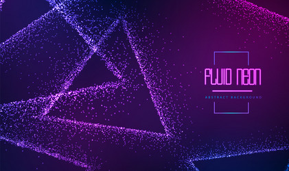 Neon disco party background Royalty Free Vector Image