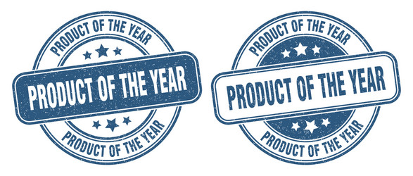 Product of the year stamp Royalty Free Vector Image