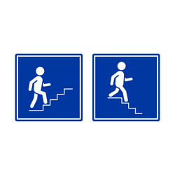 Upstairs Sign Vector Images (over 1,300)